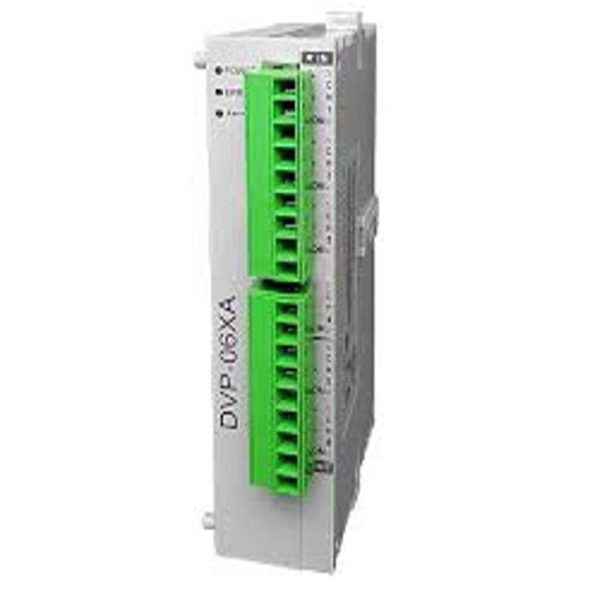 Delta DVP06XA-S2 | 4AI/2AO Analog I/O Module