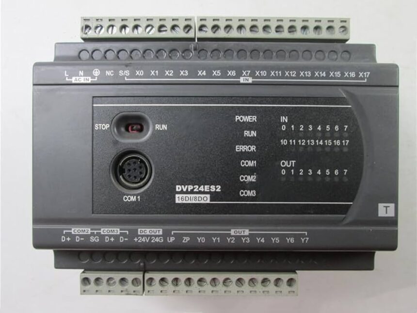 Delta DVP-ES2 Series PLC | 24 I/O Relay & Transistor Models